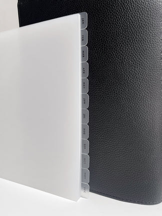 12 Month Dividers A5 – MyRoadmap