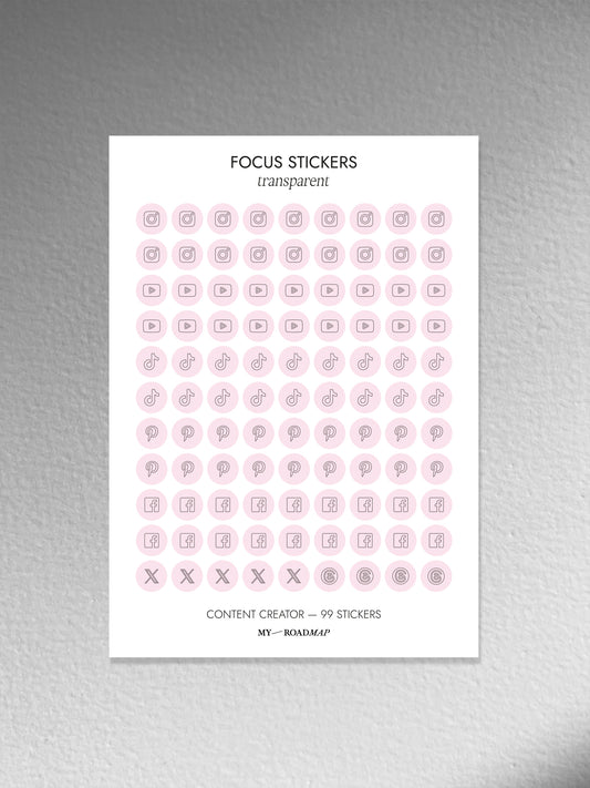 Stickers & Pinzette