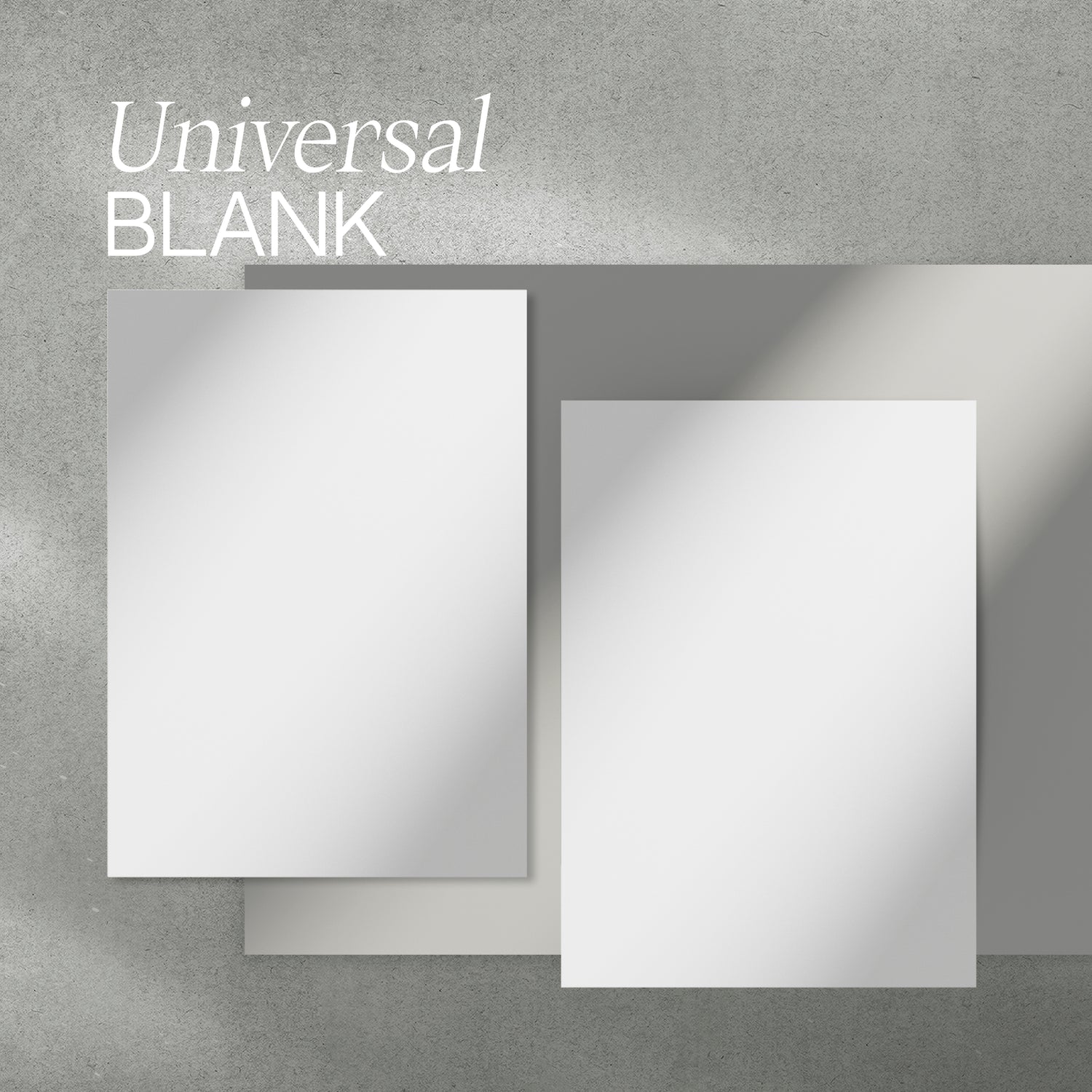 Blank inserts for refilling ring planners