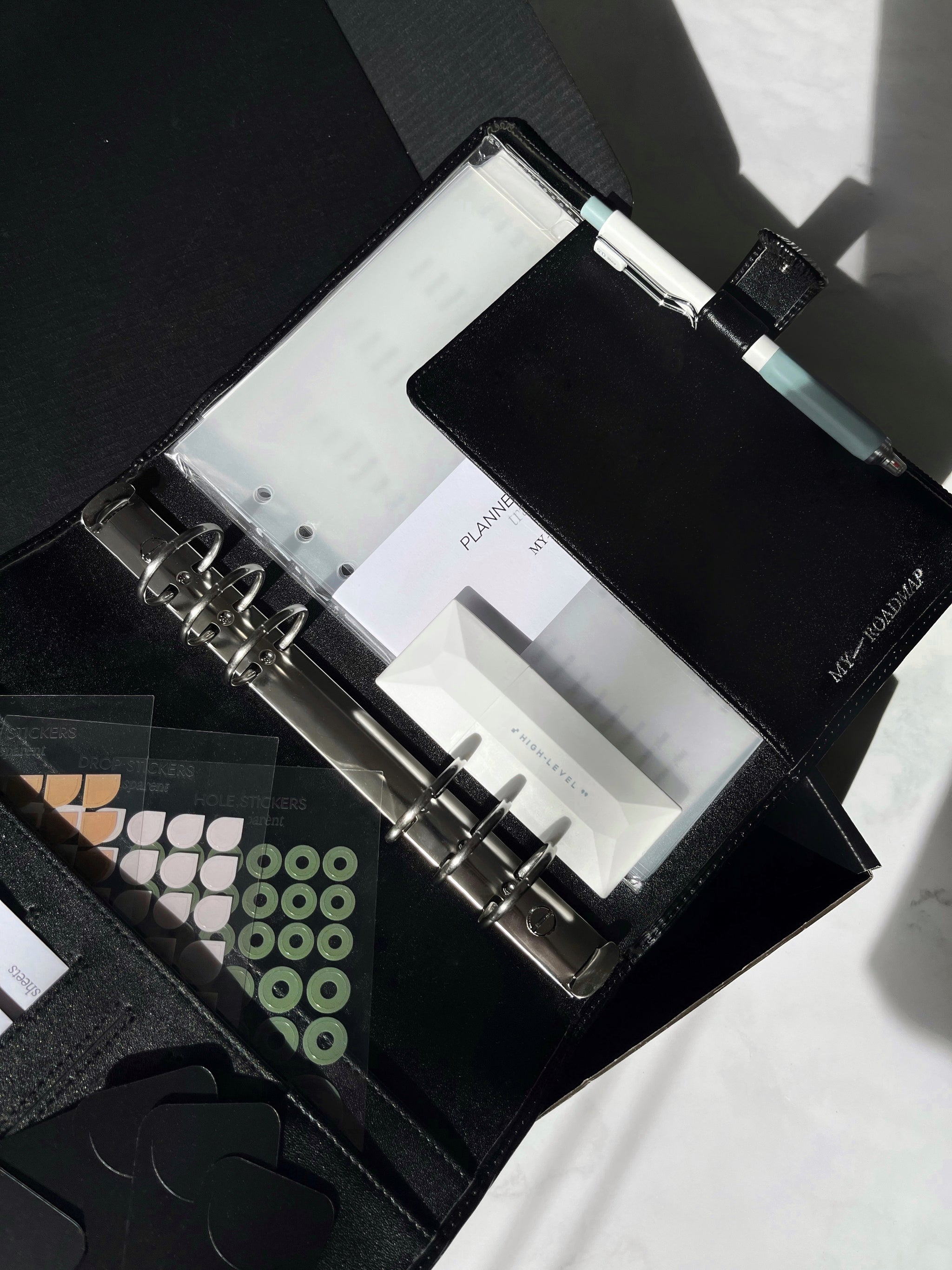 A5 Organiser Set, Personalisierbar, Binder Box mit Einlagen, exklusiver ...