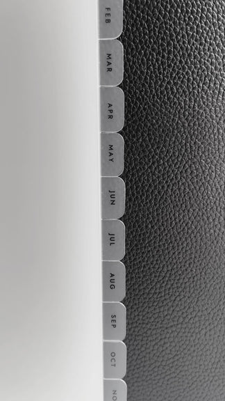 12 Month Dividers A5 – MyRoadmap